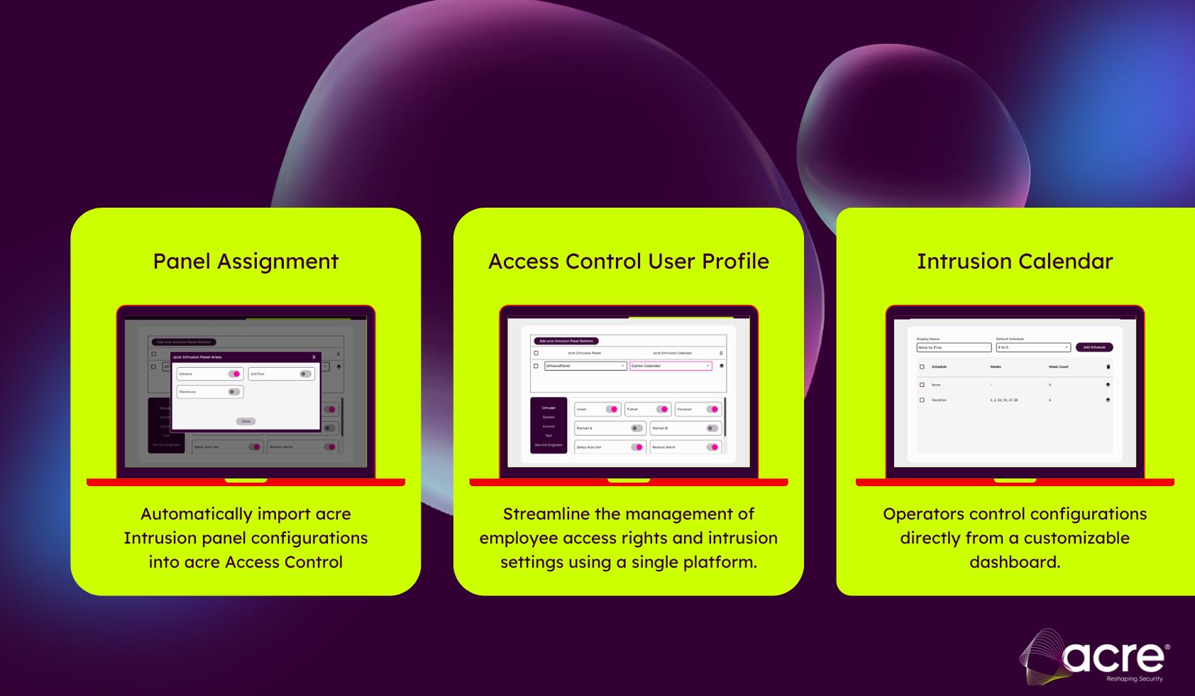 Acre Access Control Software Release V2462 Abundance Of Productivity